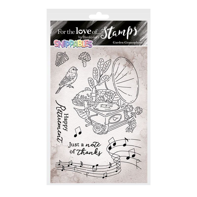 For the Love of Stamps - Snippables - A Woodland Story - Garden Gramop